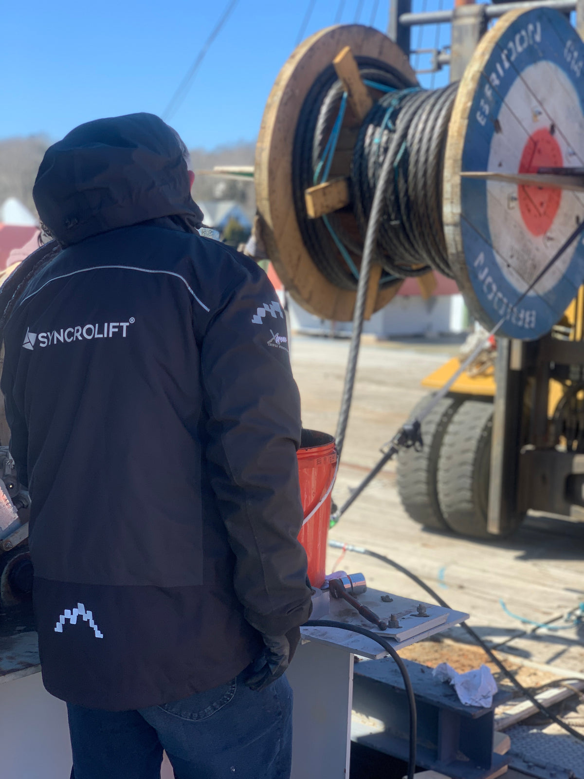 Pressure Lubrication of Syncrolift Wire Ropes - Mystic, CT — Starlight ...